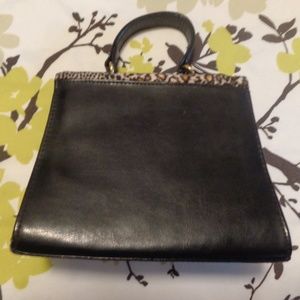 Bags | Leopard Print Satchel And Shoulder Bag | Poshmark